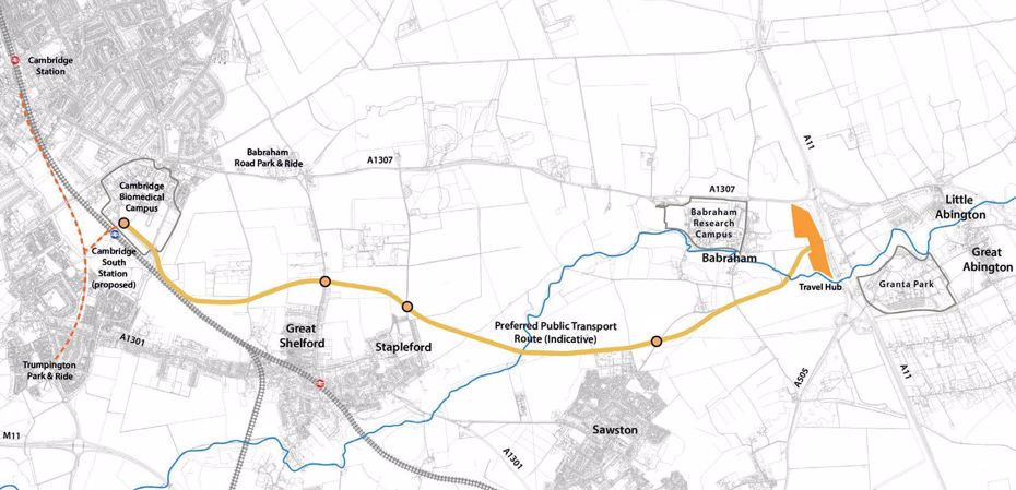 On the proposed busway out of South East Cambridge – plus South ...