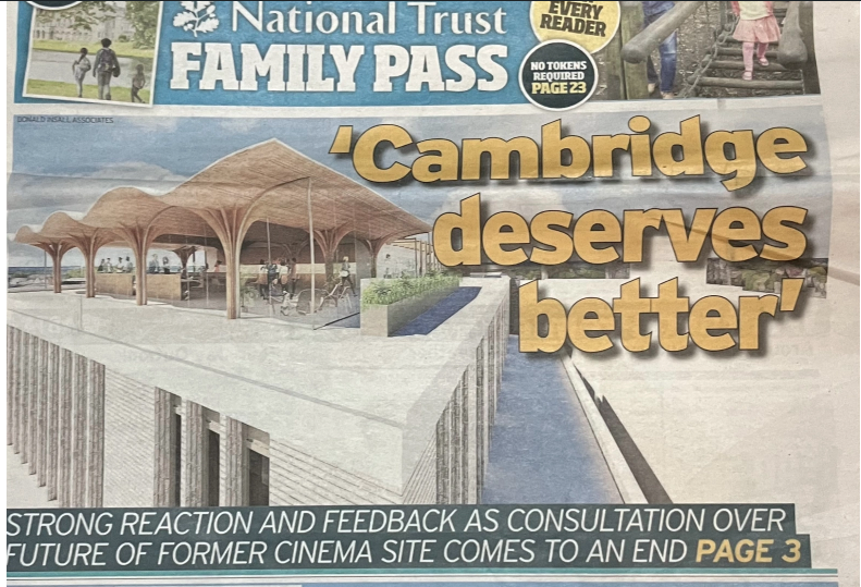 Designing out bland building design – The Cambridge Town Owl