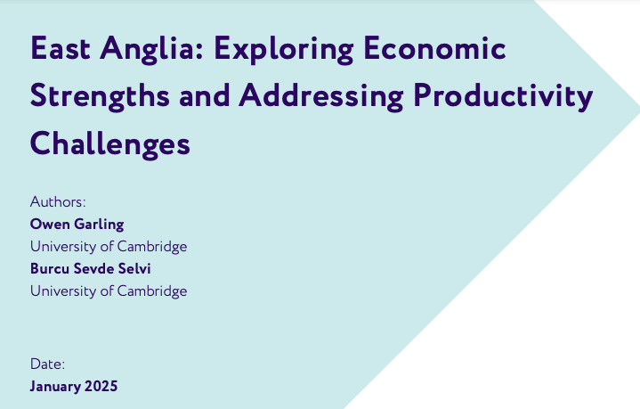 Insights into East Anglia from the Bennett Institute at Cambridge ...