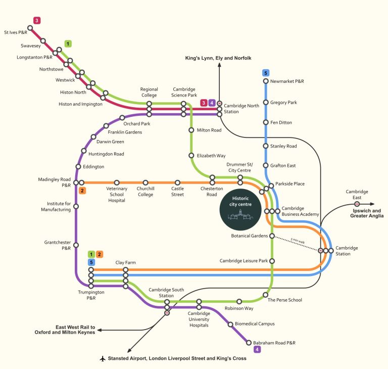 Another tram/light rail concept map? – The Cambridge Town Owl