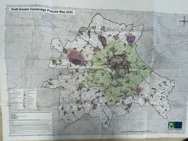 Greater Cambridge Shared Planning produces huge A0 Map of Cambridge ...